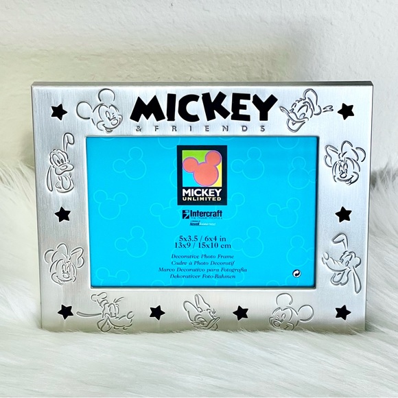Disney | Accents | Disney Mickey Unlimited 4x6 Mickey Friends Metal ...